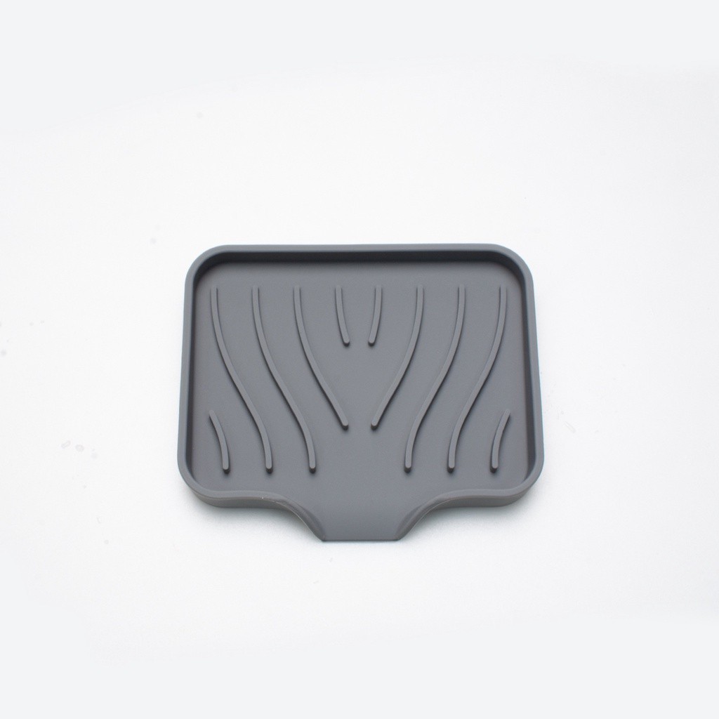【In Stock】NEW Faucet Sink Tray Organizer Self-Draining Silicone Soap ...