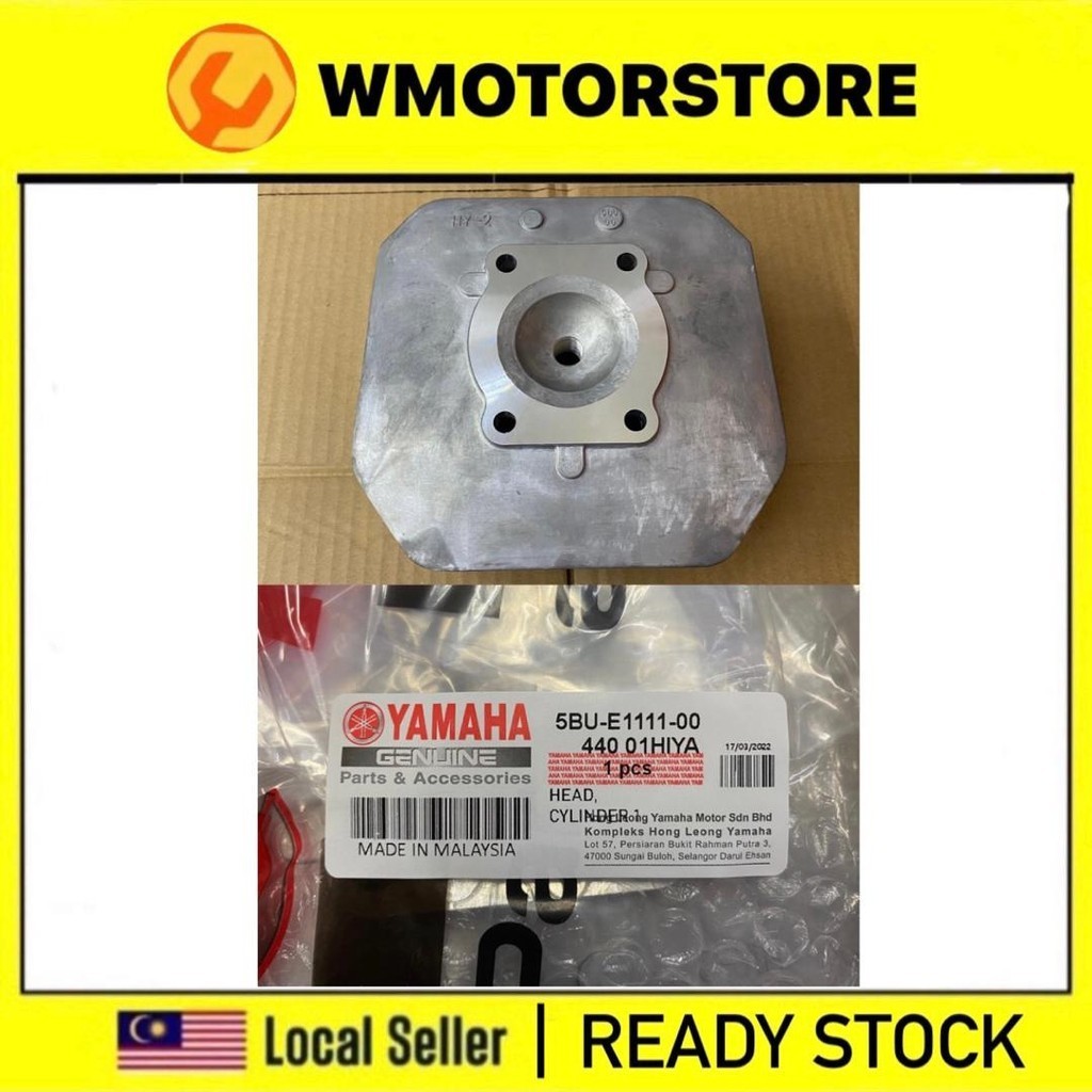 HLY MALAYSIA Yamaha Y125 Y125Z Y125ZR 125Z 125ZR CYLINDER HEAD STANDARD STD HONG LEONG YAMAHA ...