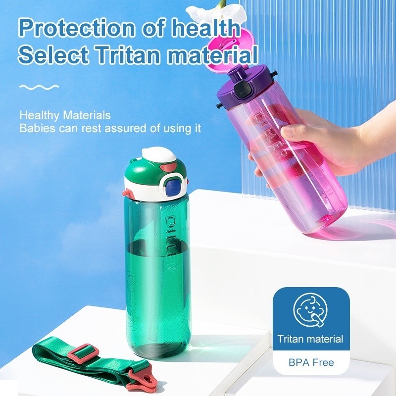 Diller Kid Sport Multifunction BPA free Tritan Straw/Direct Drink Water ...