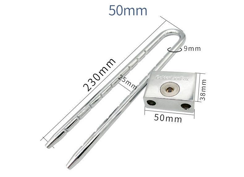 U-shaped Lock Glass Door Lock Cabinet Door Handle Padlock Sliding Door ...