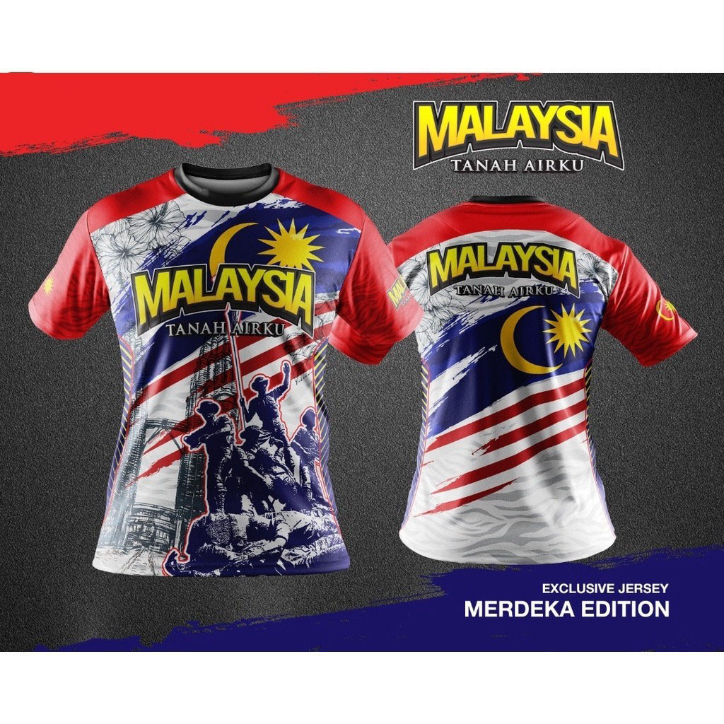 baju t shirt merdeka 2024 New Jersey 67 MALAYSIA Jersey | Shopee Malaysia
