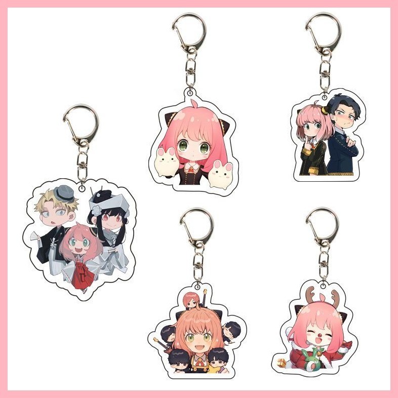 Keychain SPY x FAMILY Twilight Anya Forger Yor Forger Bond Forger ...