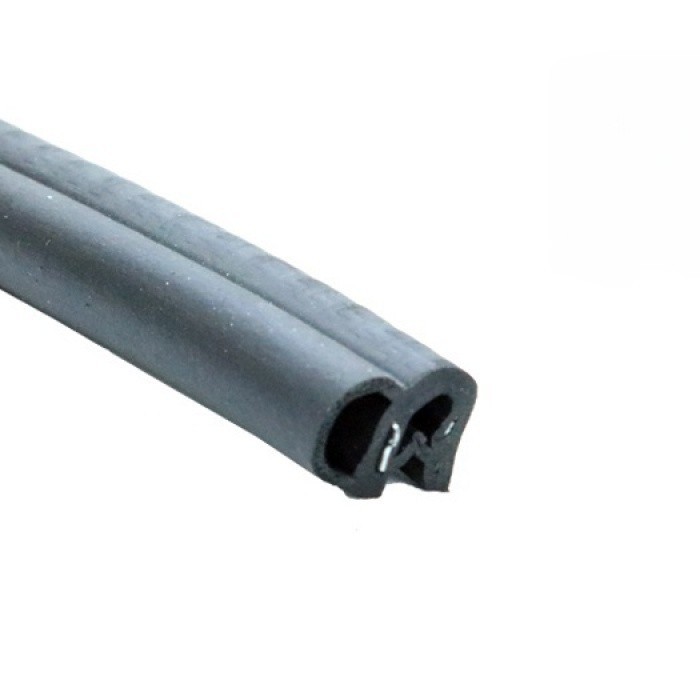 1M EPDM U-Shaped Metal Skeleton Sealing Strip Waterproof And Dustproof ...