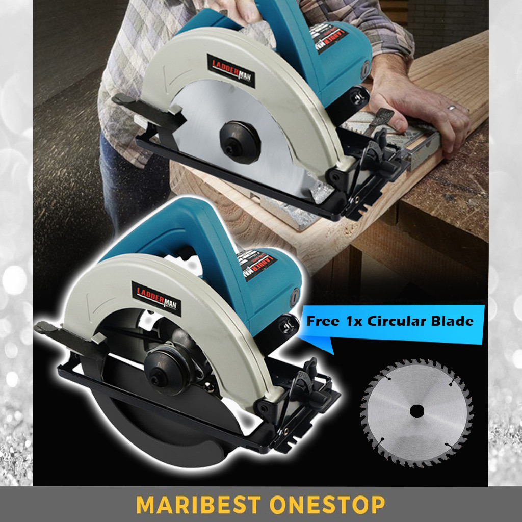 LDM-5806 Electric Woodworking Circular Saw 7” Inch 185mm Blade | Shopee ...