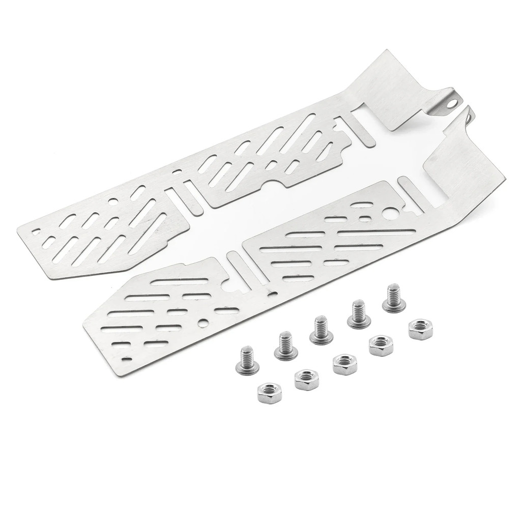 7pcs 1/10 RC Chassis Armor Set for TRX-4 Sport Car Stainless Steel Skid ...