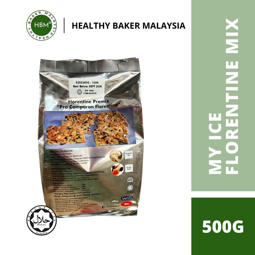MyIce Florentine Mix 500G / My Ice Florentine Premix / Tepung Florenta ...