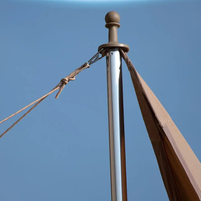 Outdoor Camping Tent Poles Awning Rod Support Bar Lightning Proof Anti ...