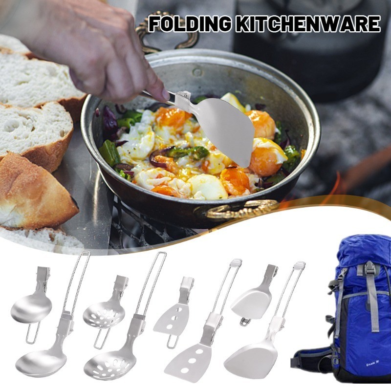 Stainless Steel Mushroom Spatula - Cooking Utensils - Long Handle ...