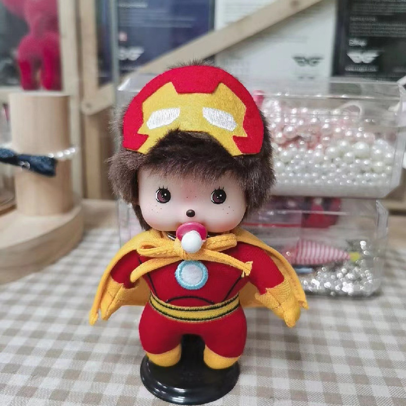 The Huggable Monchhichi Plush Toy Vibrant Colors And Cartoon Doll ...
