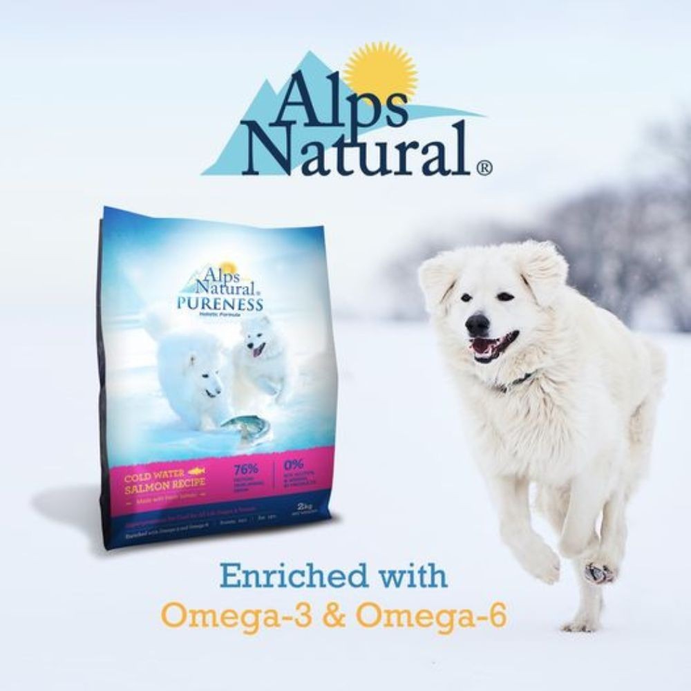 Alps Natural Pureness 13kg (Salmon, Lamb, Turkey, Pork) - Dog Dry Food ...