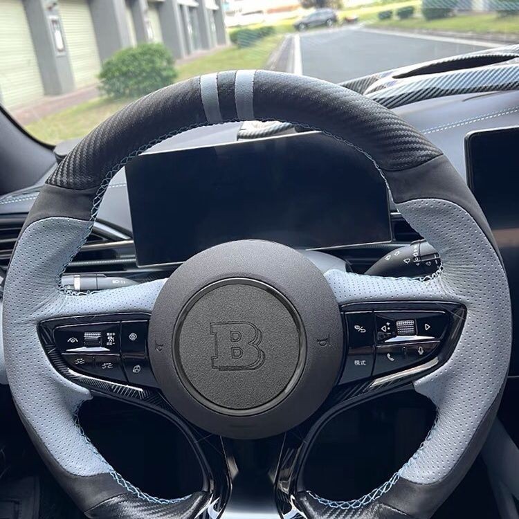 BYD ATTO3 Seagull Seal Dolphin Steering Wheel Car Label Suede ...