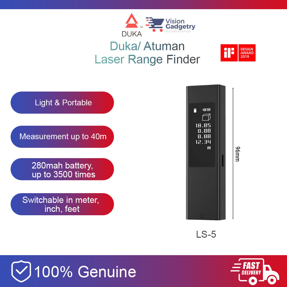 Atuman Duke Duka LS-P LS3 LS-5 LS6 Laser Range Finder Measurement ...