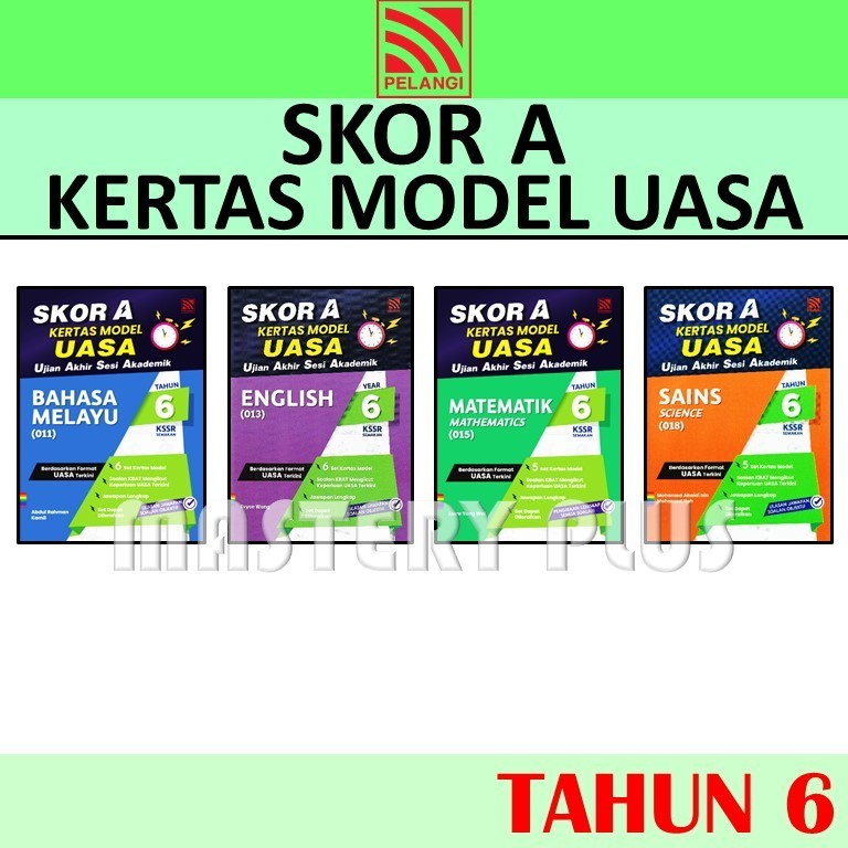 Skor A Uasa Kertas Model Tahun 6 Kssr 2024 B Melayu English
