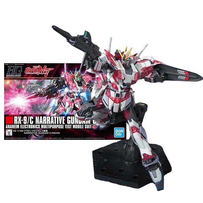 Bandai am Model Kit Anime Figures HG 1/144 RX-9/C Narrative C-Packs ...