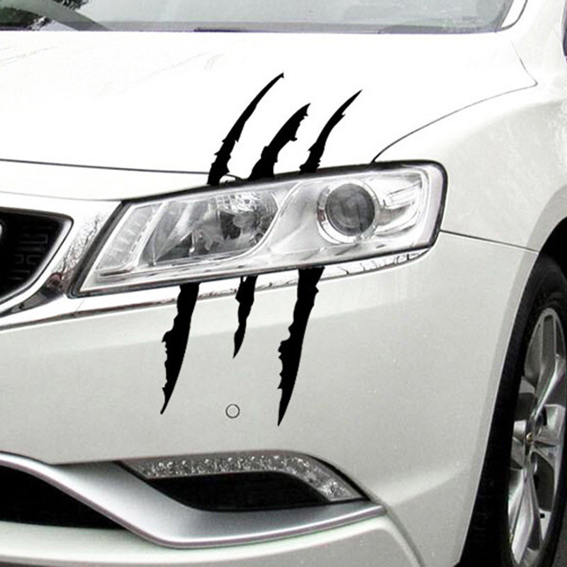 1-2pcs Monster Sticker for Car Stickers and Decals Monster Scratch ...