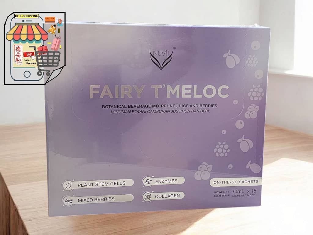 NUVIT-FAIRY T'MELOC(Minuman Botani Campuran Jus Prun Dan Beri)30ML X ...