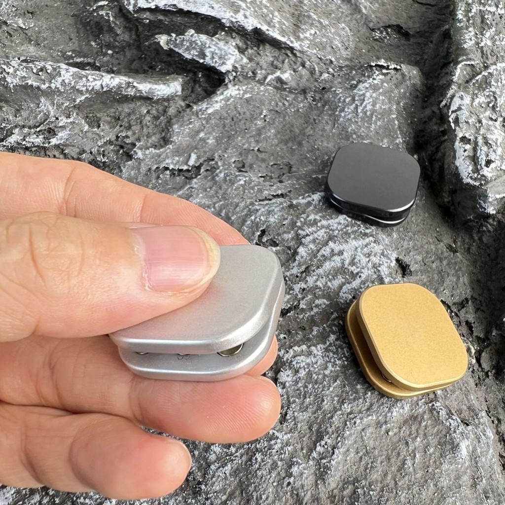 Square Seesaw edc Push Brand Metal Pop Coin Fidget Spinner ...