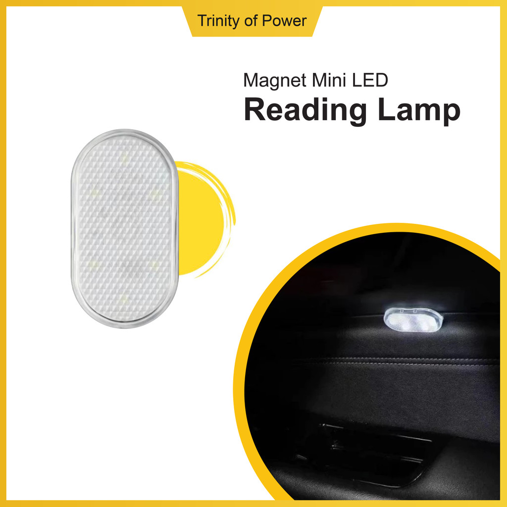 Wireless Touch Sensor Lamp Car/Truck/Lorry Interior Reading Light USB ...
