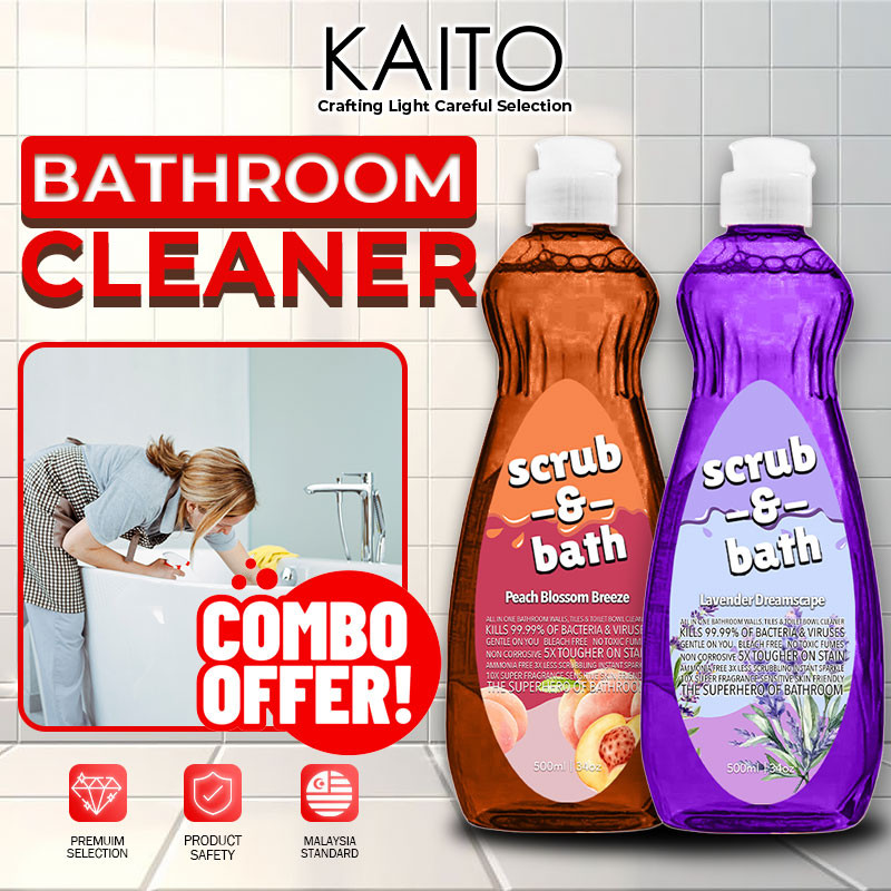 Scrub & Bath Combo Soap All in One Deep Cleaning Bathroom Soap Cleaner ...