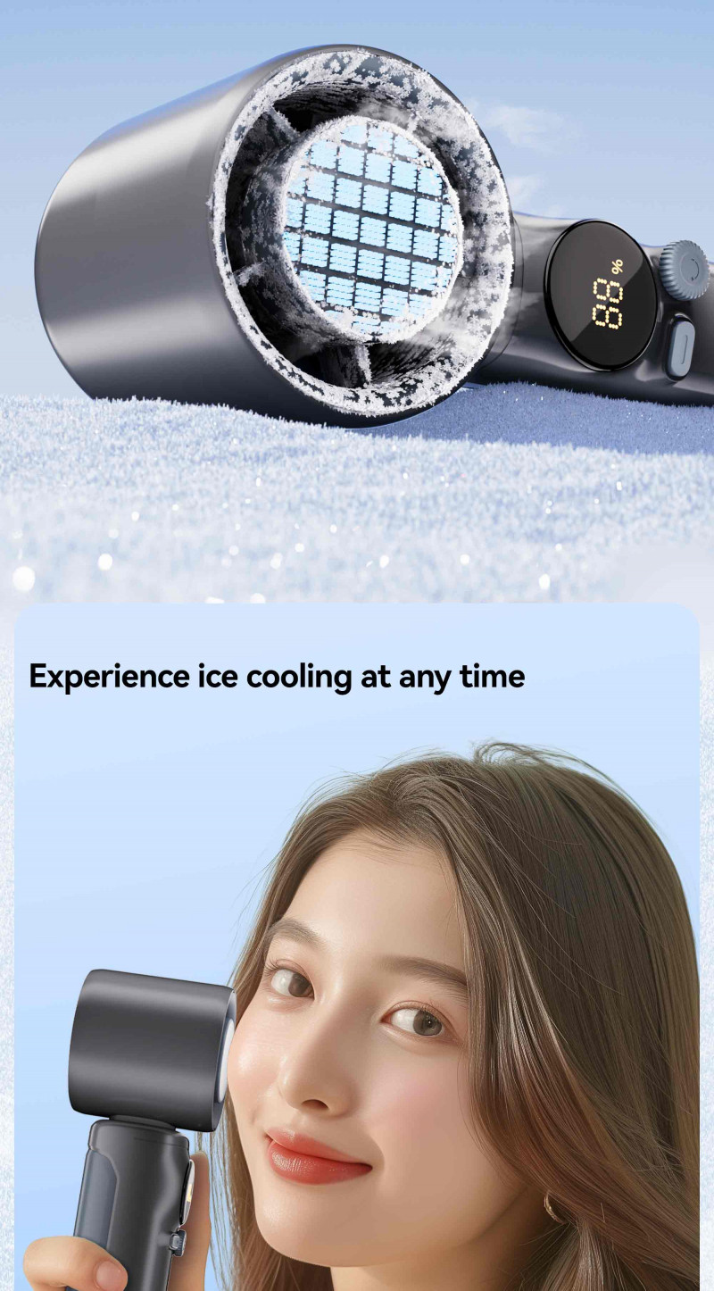 Amgras MetaHeld Fan Pro Portable Turbo Fan High Speed kipas mini fan ...