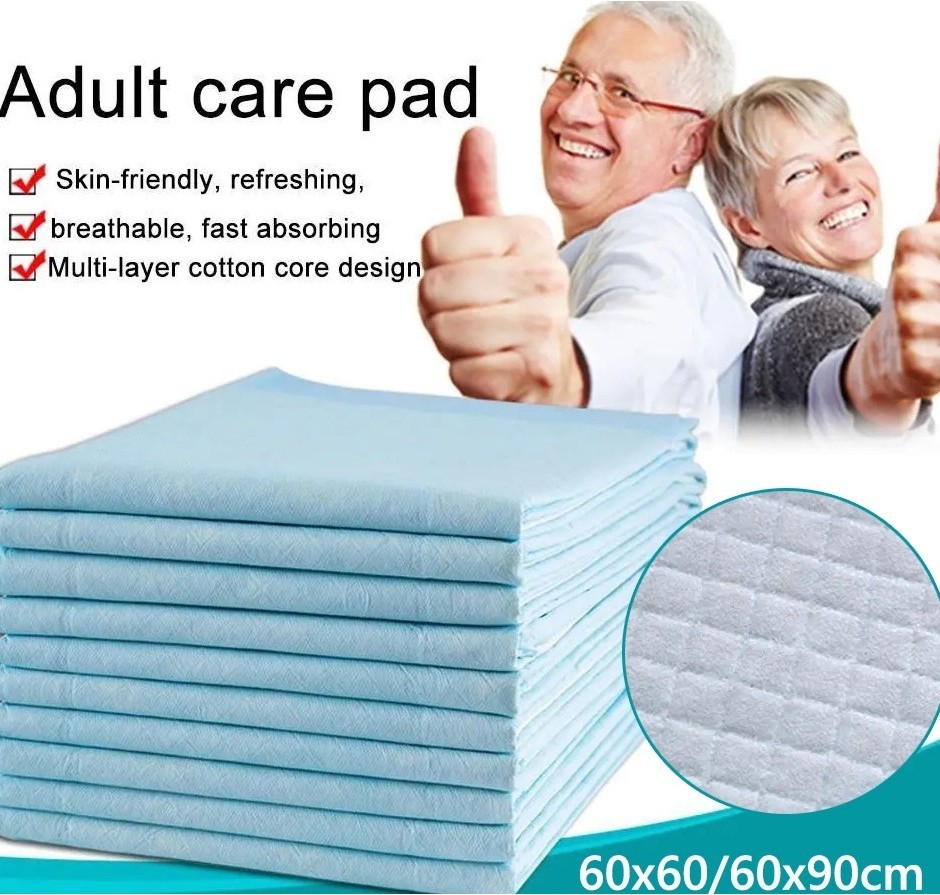 Adult Underpad Incontinence Pads, Super Absorbent Protection Elderly ...