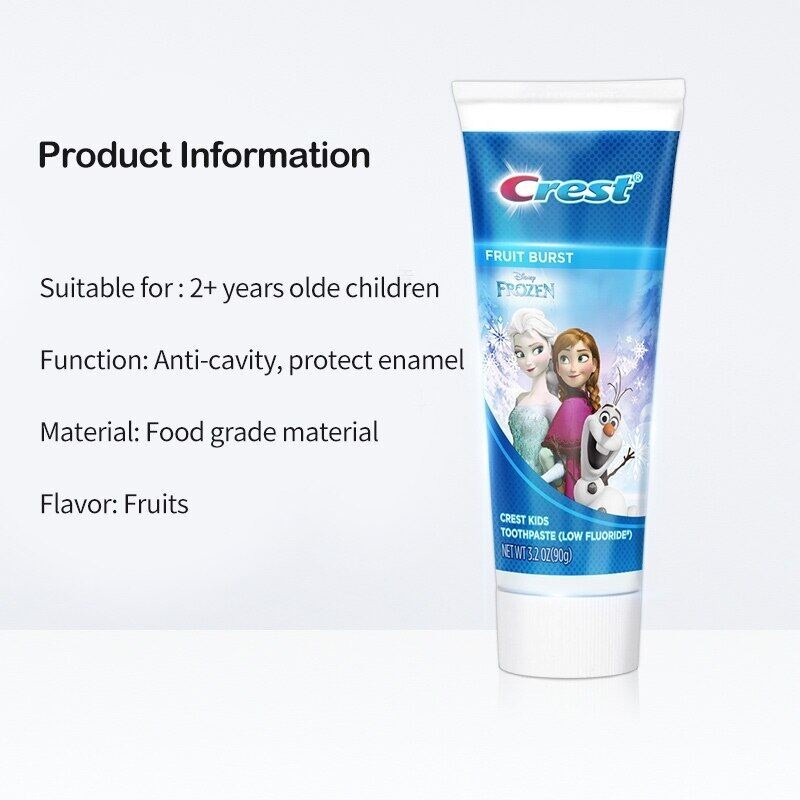 Crest Toothpaste For Kids Cavity Proof Toothpaste Food Grade Pattern ...