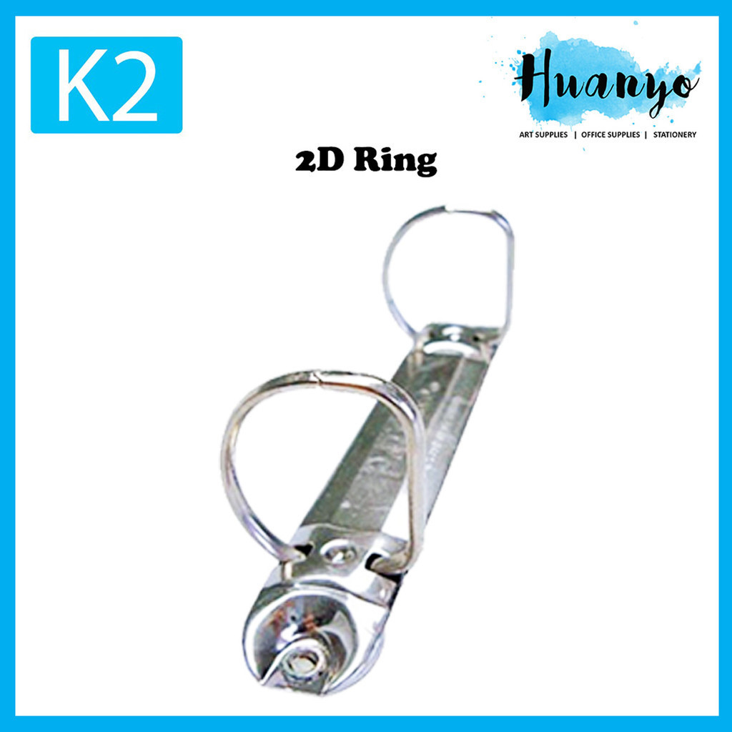 K2 2D / 2Q PVC White Ring File A4 / Fail Putih (25/40/50/65/80MM ...
