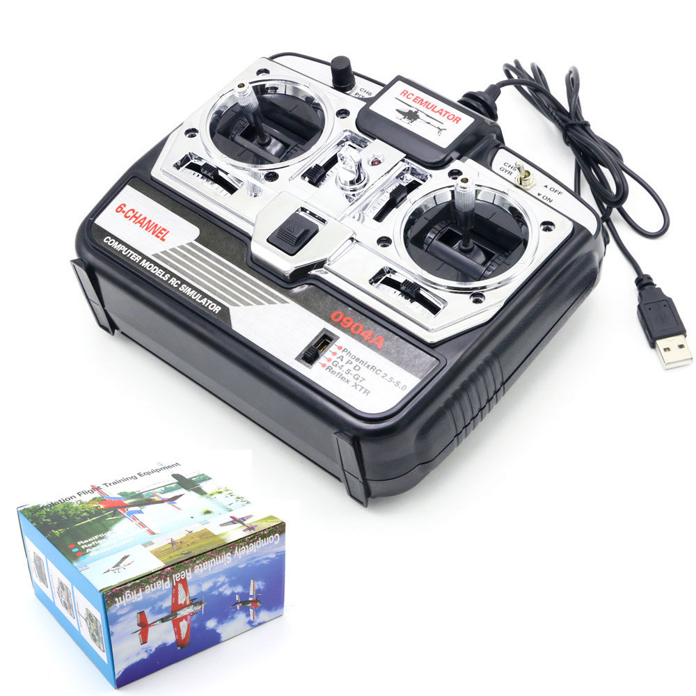 6CH RC Flight Simulator JTL-0904A support Realflight G7 Phoenix 5.0 XTR ...