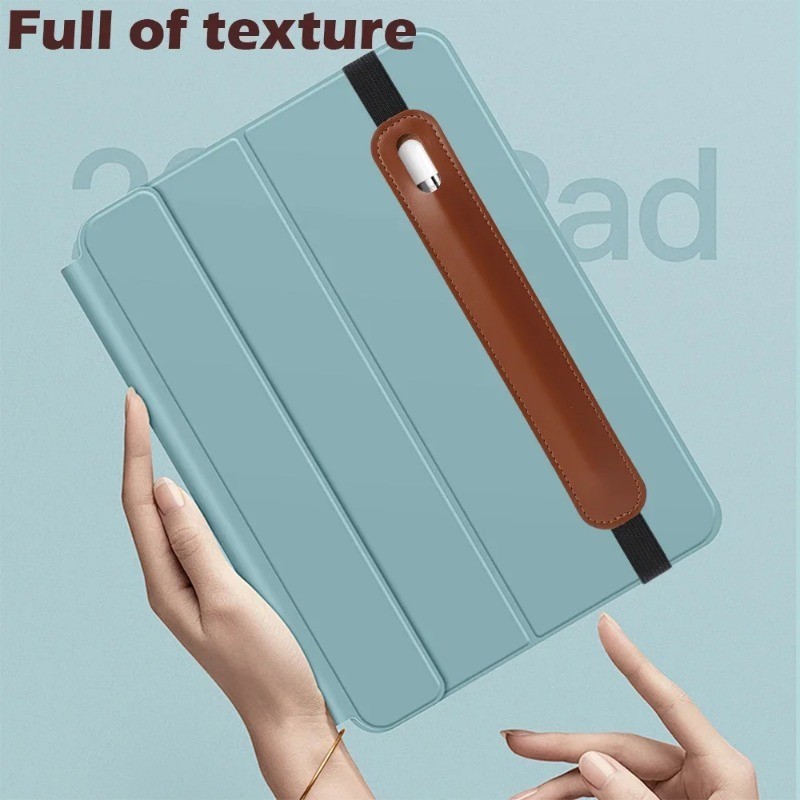 Universal Stylus Case for ipad and Android Elastic Band PU Leather ...