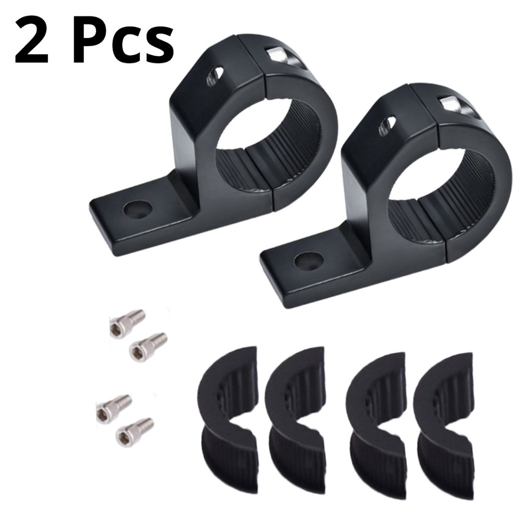 2Pcs Motorcycle Spotlight Bracket 30mm Motorcycle Universal Clamp ...