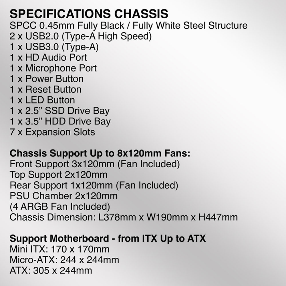 Armaggeddon Tritron PRO 100 / 200 ATX PC Gaming Casing Chassic | Free ...