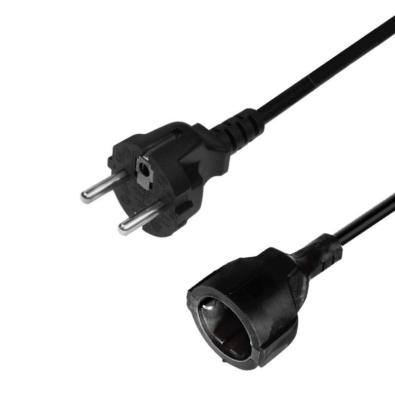 [READY Stock] European Standard Extension Cord CEE7/7 Plug schuko Male ...