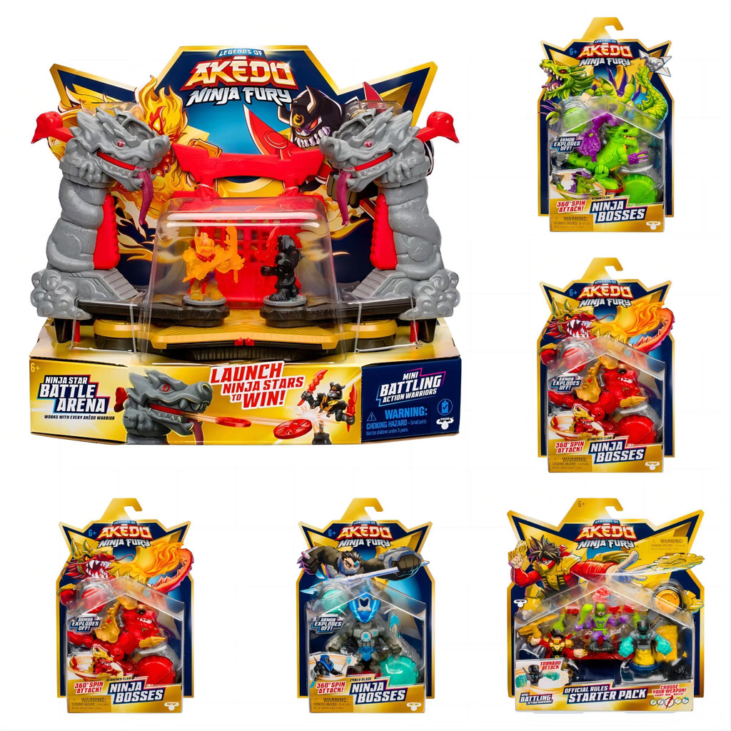 Akedo Ultimate Mini Combat Action Figure Figure Toy 2022 2nd Series New ...