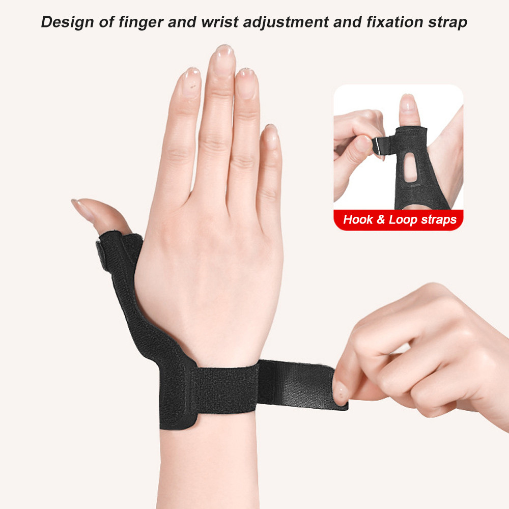 1pcs Thumb Brace Reversible Wrist & Thumb Spica Splint for Trigger ...