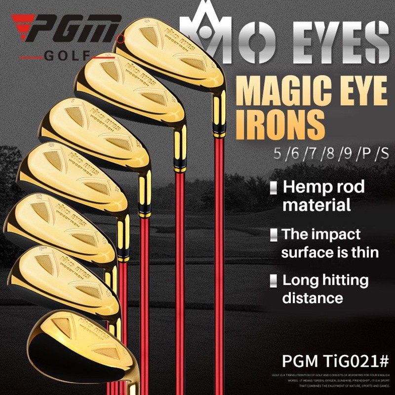 PGM MO EYES RH 5 6 7 8 9 PW/SW Golf iron 56° Sand Wedge by Keluli Maraging 450 Hollow Face CG ...