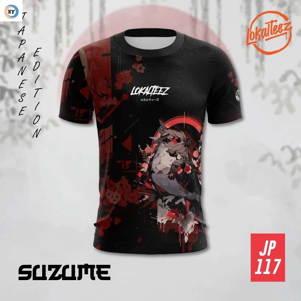 (XUYUE) JP117 Japanese NIHON Edition SUZUME 150GSM MICROFIBER EYELET JERSEY | Shopee Malaysia