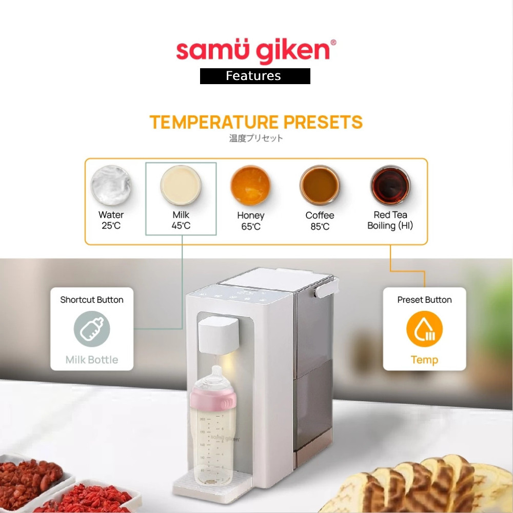 Samu Giken Smart Instant Hot Water Dispenser | Tank 3L | HWD30 | BABY ...