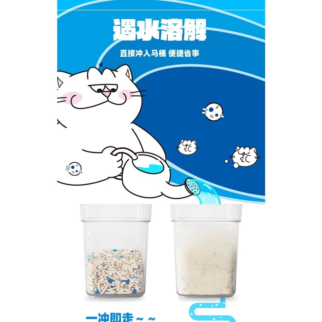 PetCoCo 🐾 Nikoro 6L X 6 Mixed Cat Litter Japan Tofu Bentonite Mixed ...