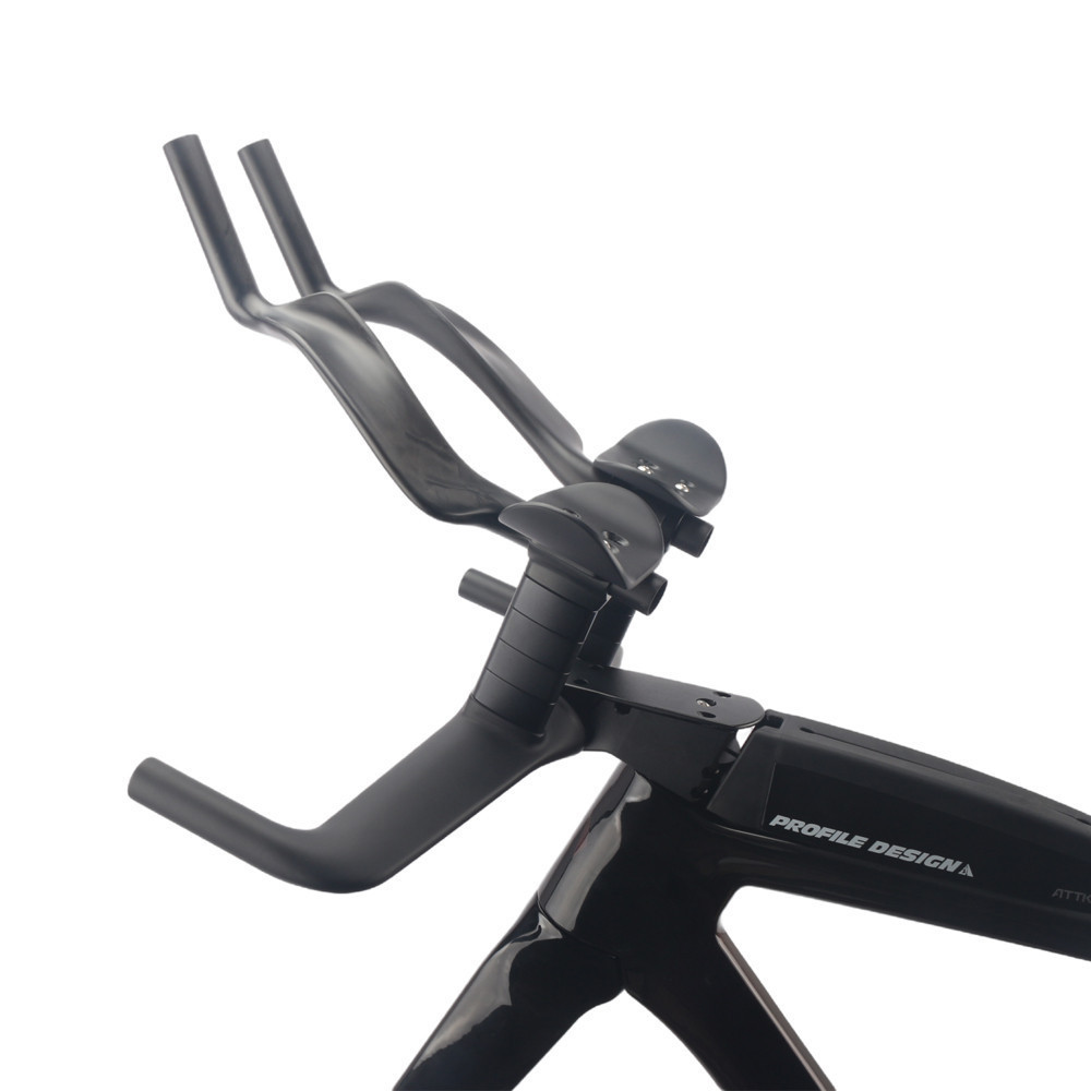 Winow Road Bicycle Carbon Bicycle Rest TT Handlebar Clip on Aero Bars ...