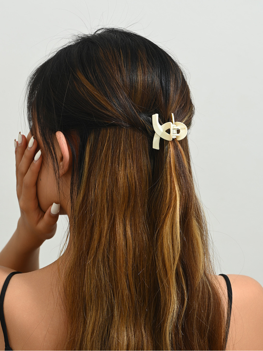 Geometric Streamer Bow Small Hairpin Fashion Korean Women's Headwear ...