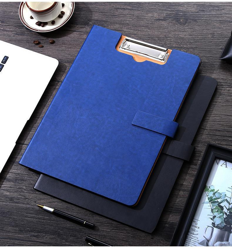 A4 Leather PU Folder Board Signature Backing Board Report Folder ...