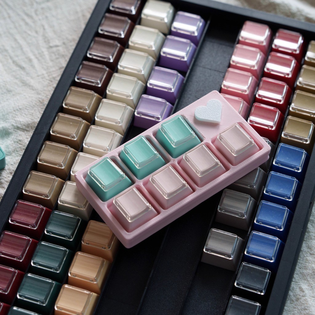 DIY Print the pattern keycap PBT+PC Cherry R4 profile keycaps for ...