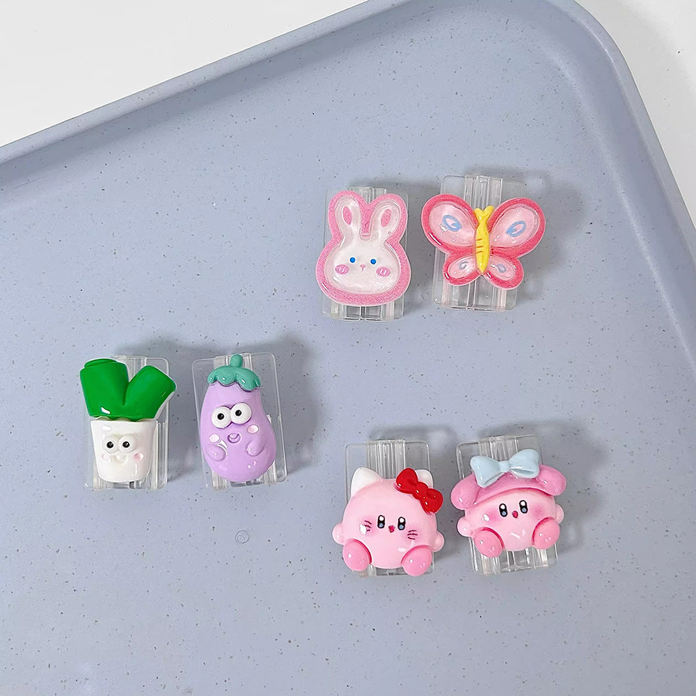 Cable Protector Cartoon 3D Flower Rabbit Bear Butterfly USB Charger ...