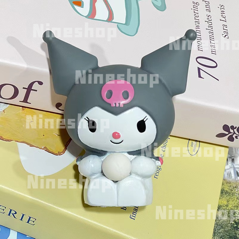 Cute Sanrio Spit Bubble Doll Toys Kuromi Melody Squishy Toys Pinch Slow ...