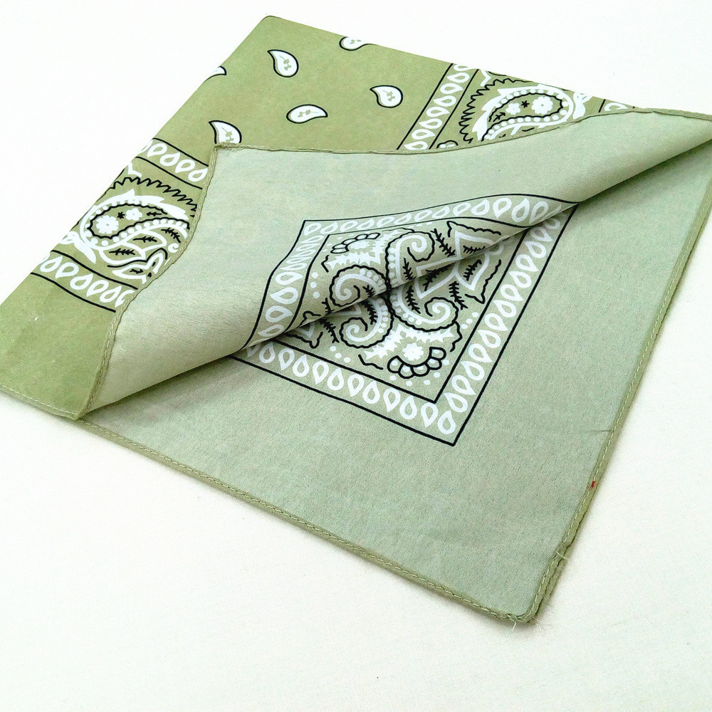 Polyester 55 Cm Headscarf, Cashew Nut Large Square Handkerchief ...