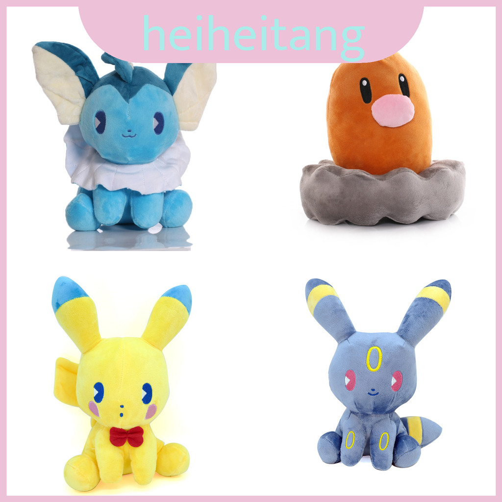 8 Engaging Inch Pokemon Plushies Including Pikachu Squirtle Bulbasaur ...