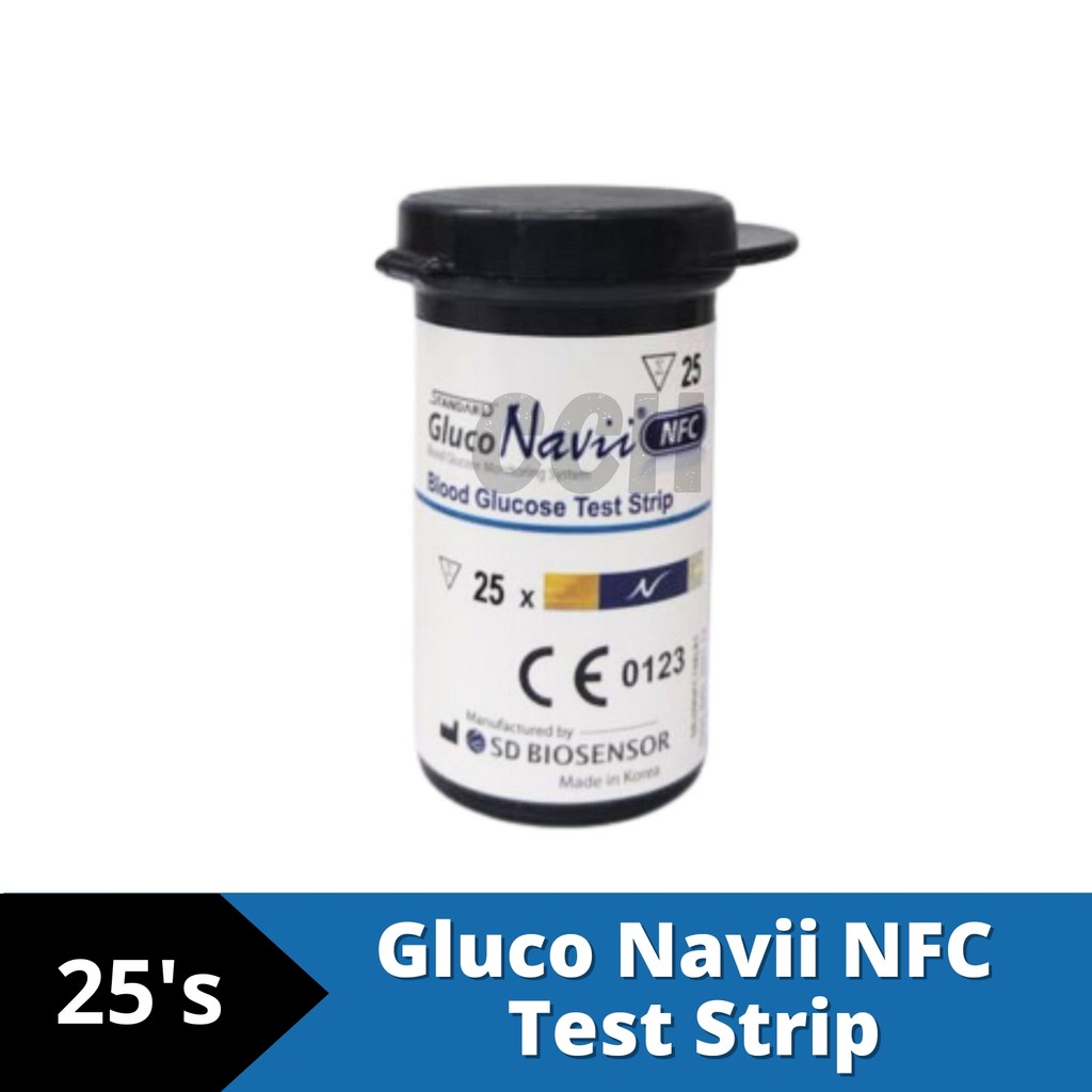 Gluco Navii NFC Test Strip 25's | Shopee Malaysia