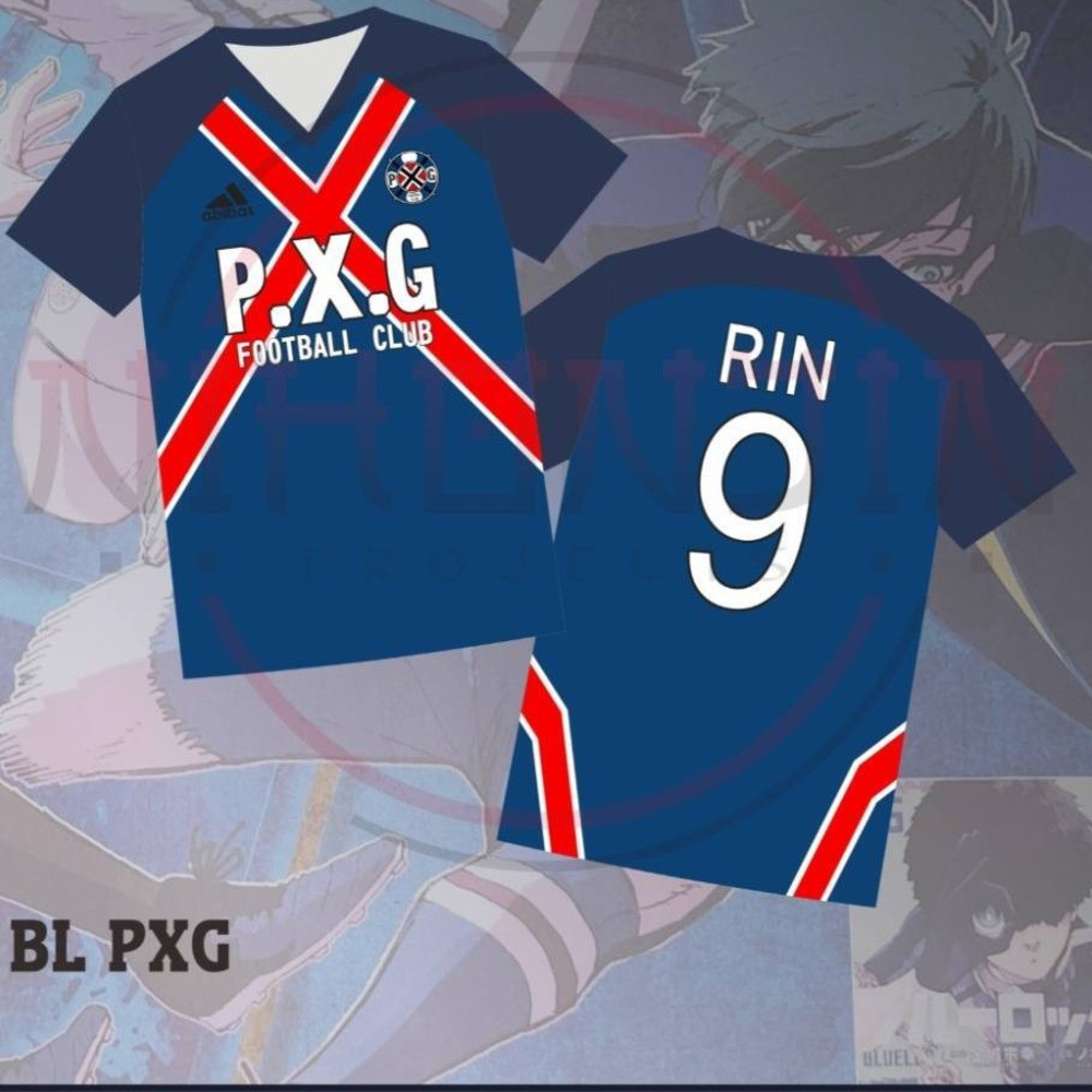 [FREE CUSTOM ] BL PXG 2025 New V-Neck Blue Lock Football Sublimation ...