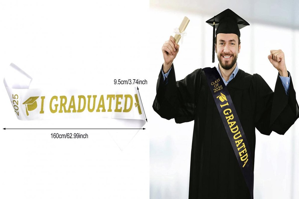 Graduation Sash Comfortable Graduation Ribbon Class of 2025 Graduation ...