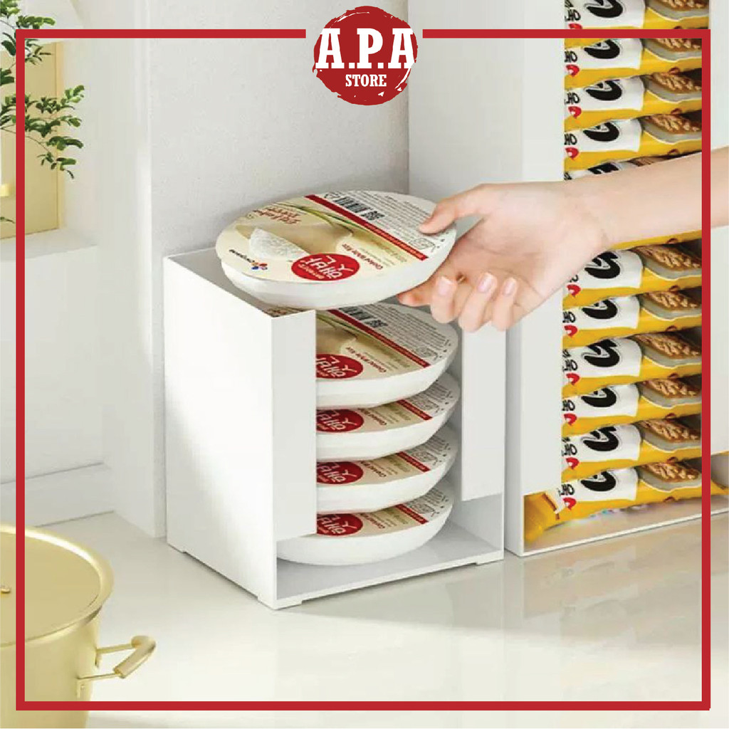 APA Instant Noodle Storage Rack Box Drawer Compartment Face Mask ...